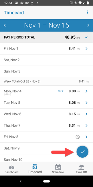 View and Approve Your Timecard in TimeWorksPlus Employee