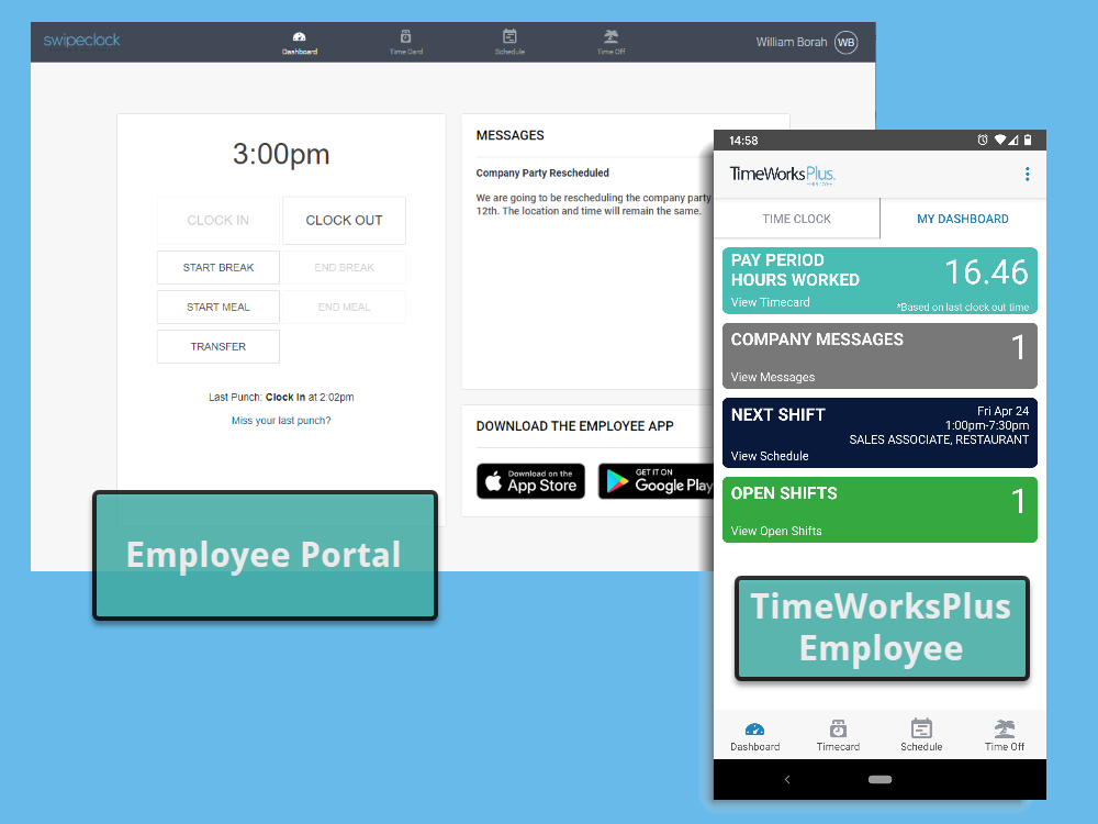 Use Your Employee Portal & Mobile App